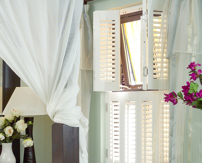 Plantation Shutters for Bedrooms in UAE | Shutters Dubai