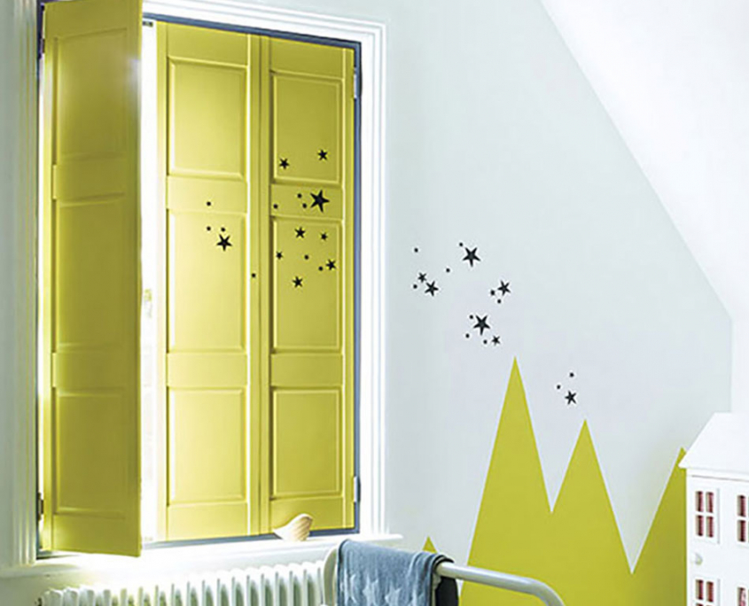 Solid Wood Panel Window Shutters | Solid Wooden Shutters