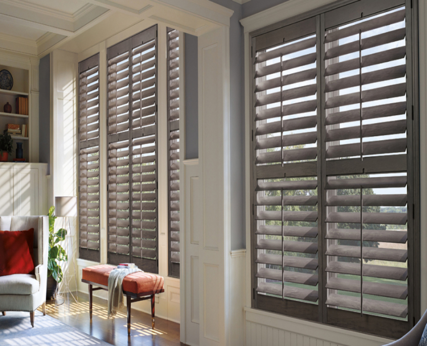 Full Height Wooden Shutters for Window | Shutters Dubai